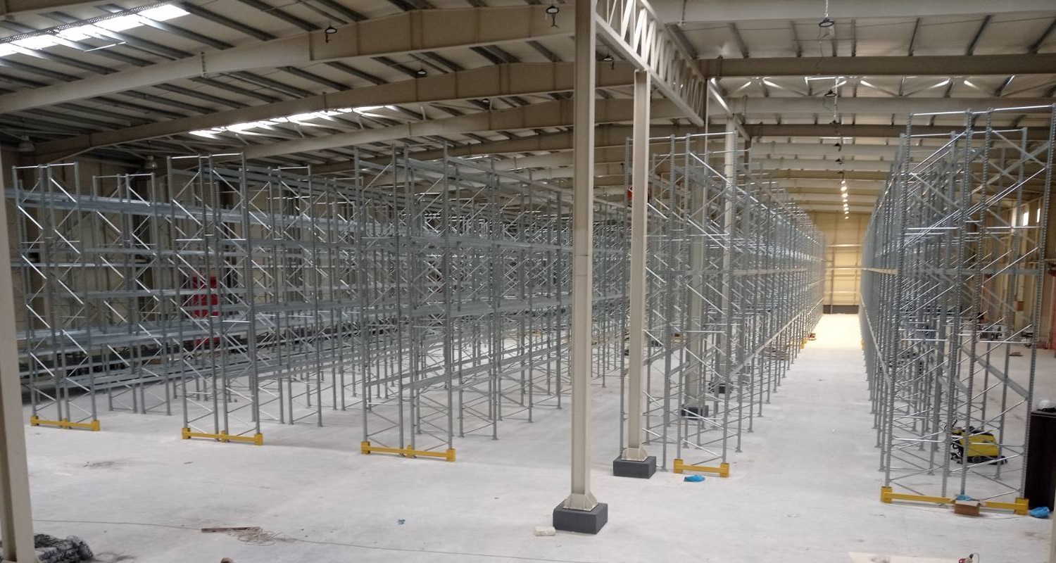 Installation of pallet storage racks- ILIADIS ALEXANDROS SA ...